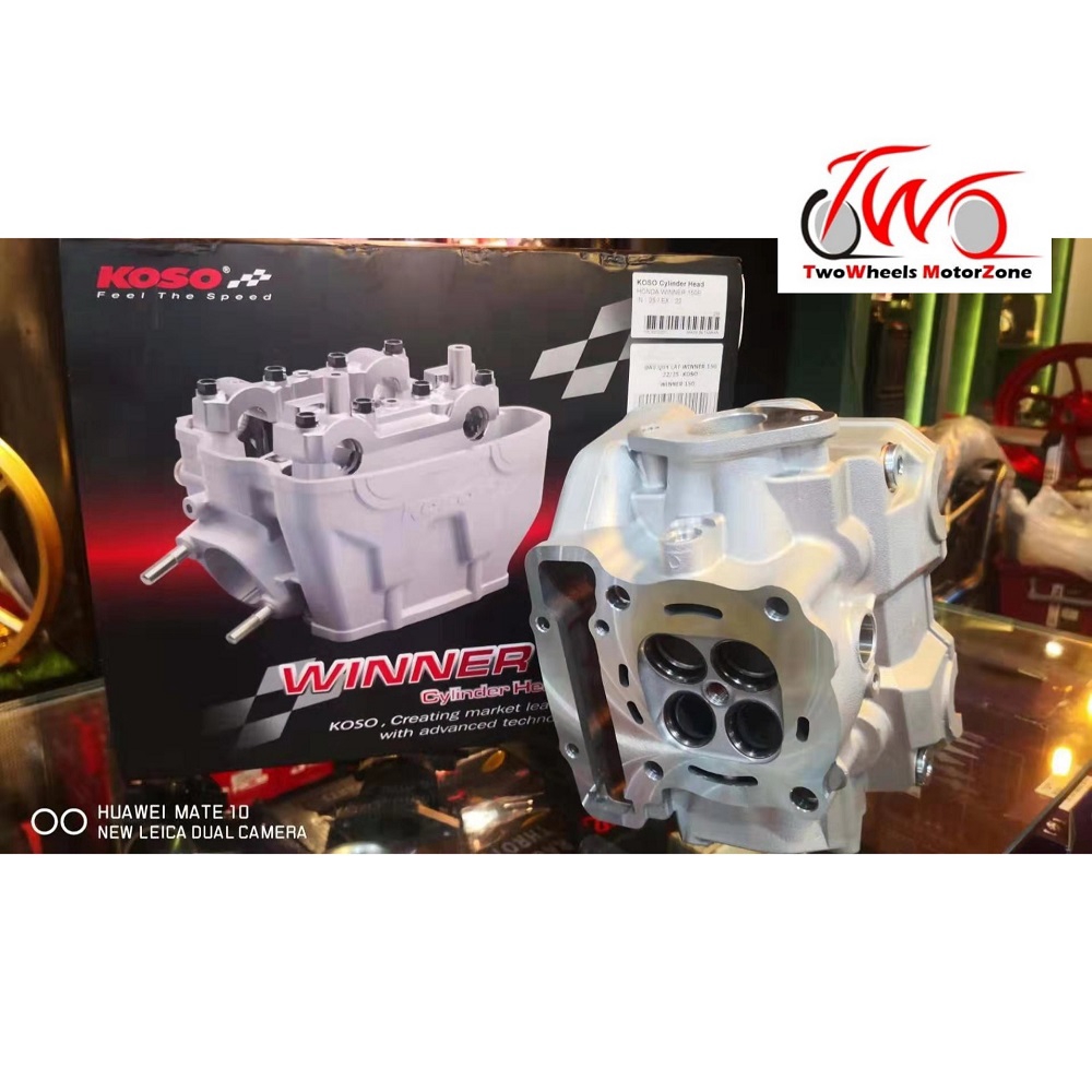 RS150/WINNER150 CYLINDER HEAD RACING SUPER HEAD FULL SET KOSO | Shopee ...