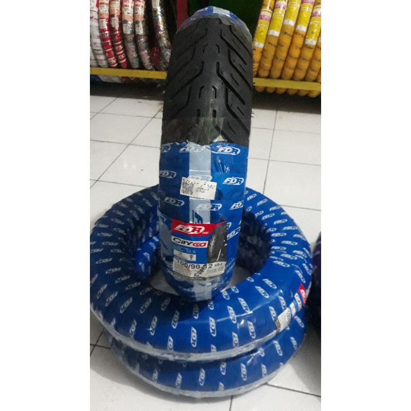 Fdr CITY-GO TIRE 100/90-12 TUBELESS HONDA SCOOPY FRONT TIRE | Shopee ...