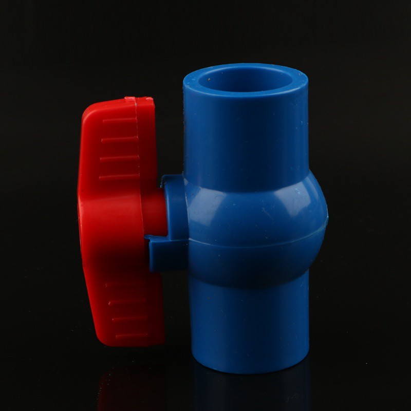 1pc PVC Stop Cock Ball Valve With Socketed End 1/2“ 3/4” 1“ Threaded ...