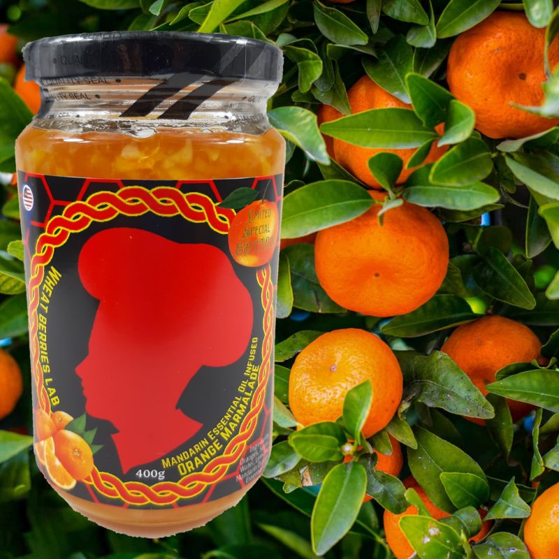 400g Artisan Orange Marmalade with pure Mandarin EO (Essential Oils ...