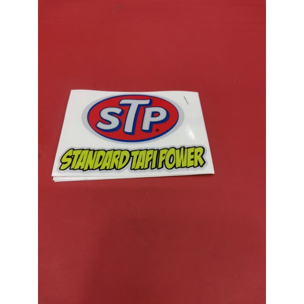 Sticker STP Standard Tapi Power Pantulan Cahaya | Shopee Malaysia