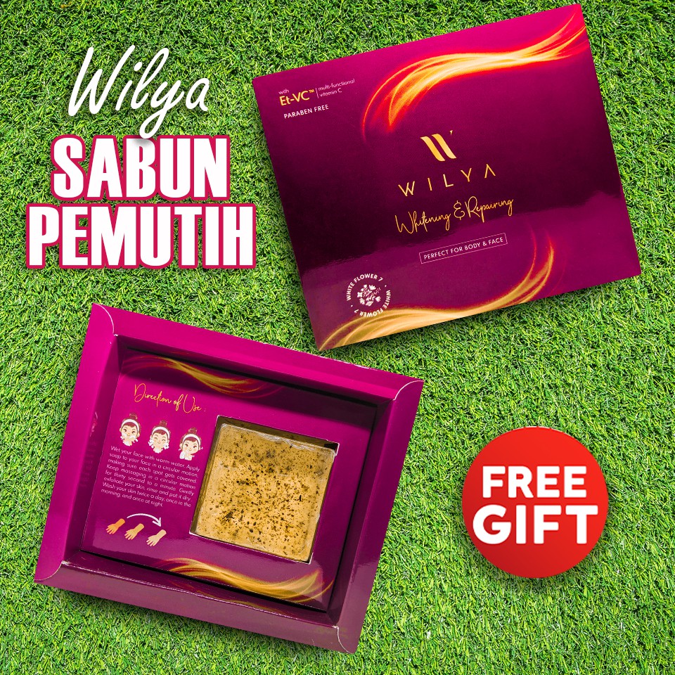 🔥WILYA WILYA PURE SOAP SABUN PEMUTIH MUKA DAN BADAN 100 GRAM 🔥SABUN ...