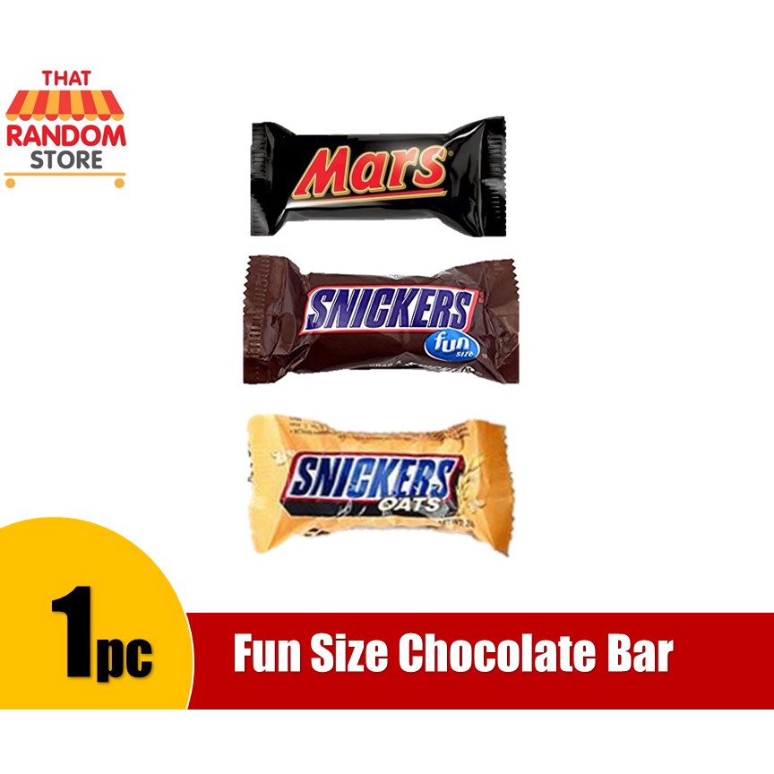 Mars / Snickers Fun Size Chocolate Candy Bar | Shopee Malaysia