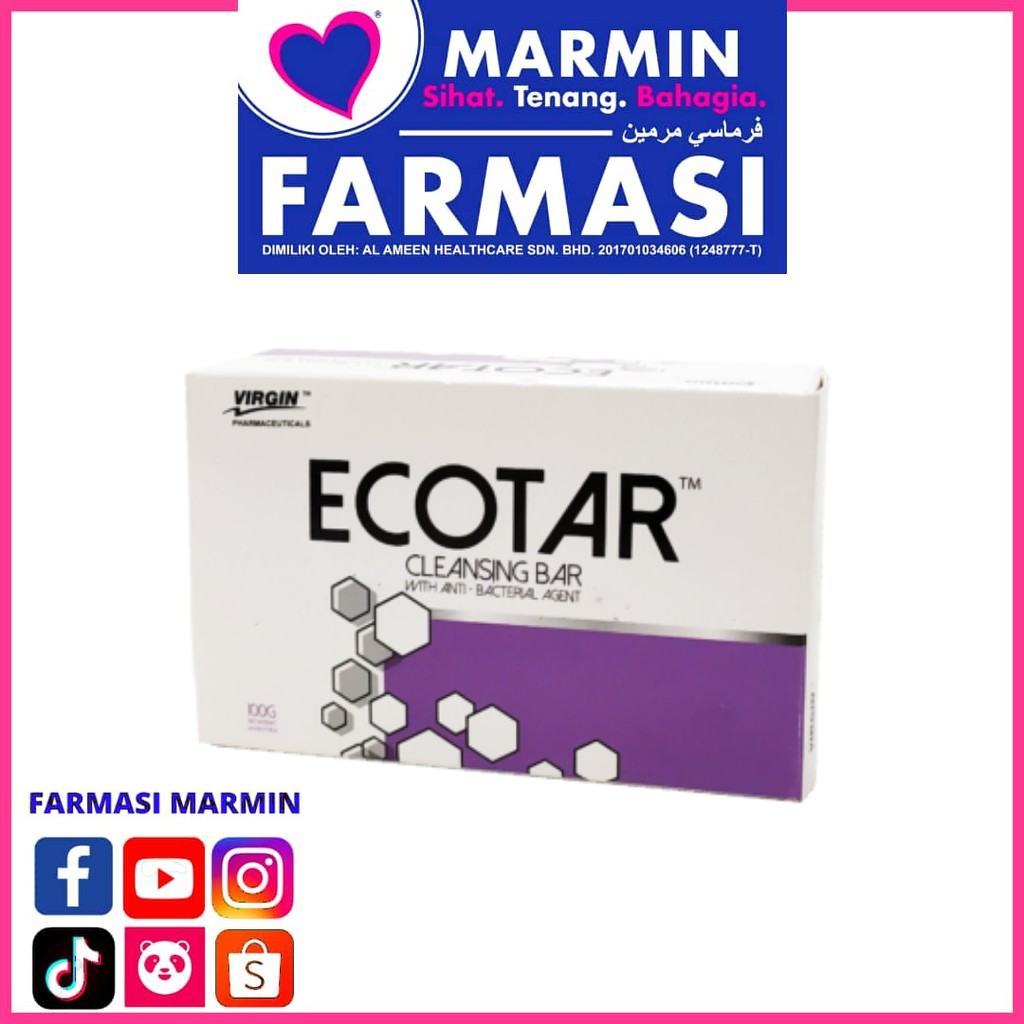 Virgin Pharmaceuticals Ecotar Medicated Soap 100g | Shopee Malaysia