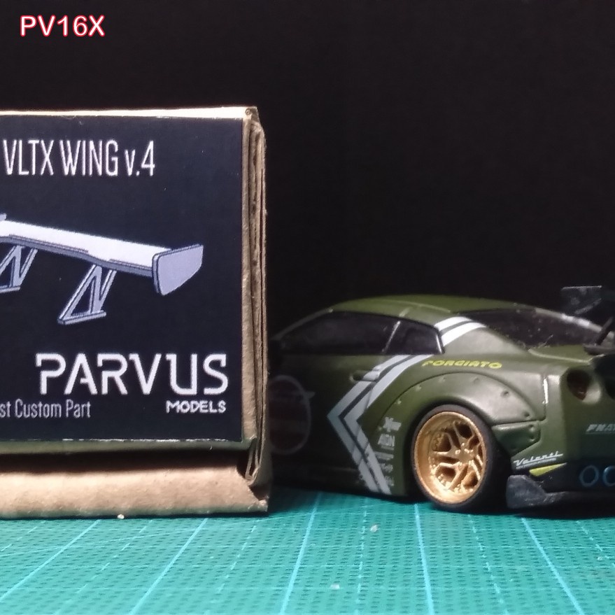 Parvus PV16X Voltex Wing VLTX Diecast 1:64 Hot Wheels Tomica MiniGT | Shopee Malaysia