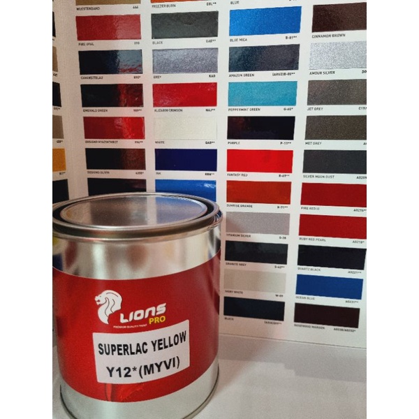 ALL PERODUA SOLID* 2K PAINT COLOUR | Shopee Malaysia