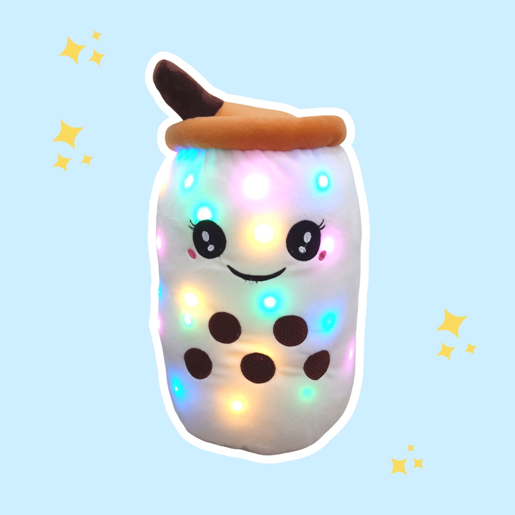 Boba XL JUMBO LED Doll/BOBA BESAR Twinkling Lamp MILK TEA BROWN SUGAR ...