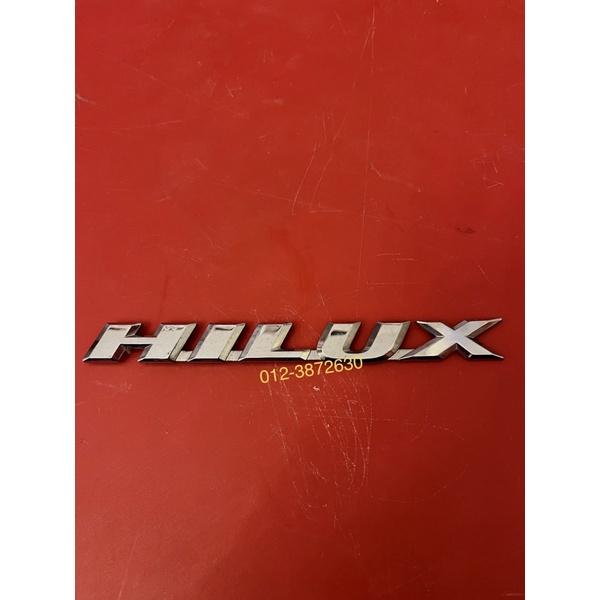 Emblem HILUX Original | Shopee Malaysia