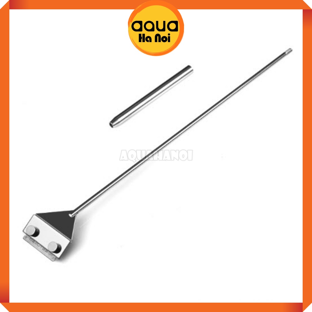 Detachable 2-piece stainless steel moss scraper 46cm long - cleans ...
