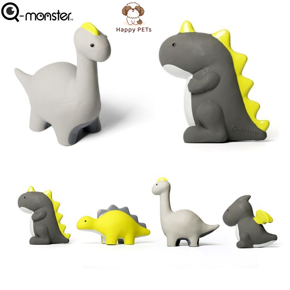Happy PETs Q-monster Extreme Dino Dog Toy Made Of Rubber. There Is A ...