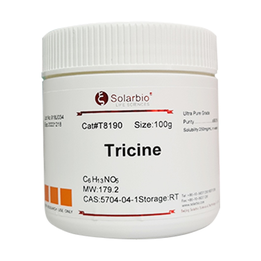 SOLARBIO, Tricine, for electrophoresis buffer preparation, 100 Gram ...
