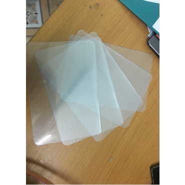 [combo]PVC sheets of many sizes, transparent plastic film sheets A4, A5 ...