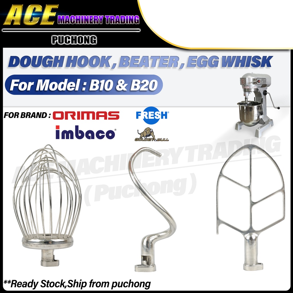 ORIMAS FRESH OKAZAWA GOLDEN BULL BAKER BERJAYA Mixer Attachment Part ...