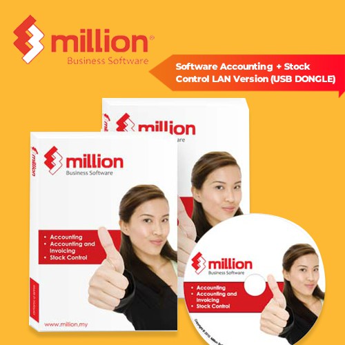 Million Software Accounting + Stock Control LAN Version (USB DONGLE ...