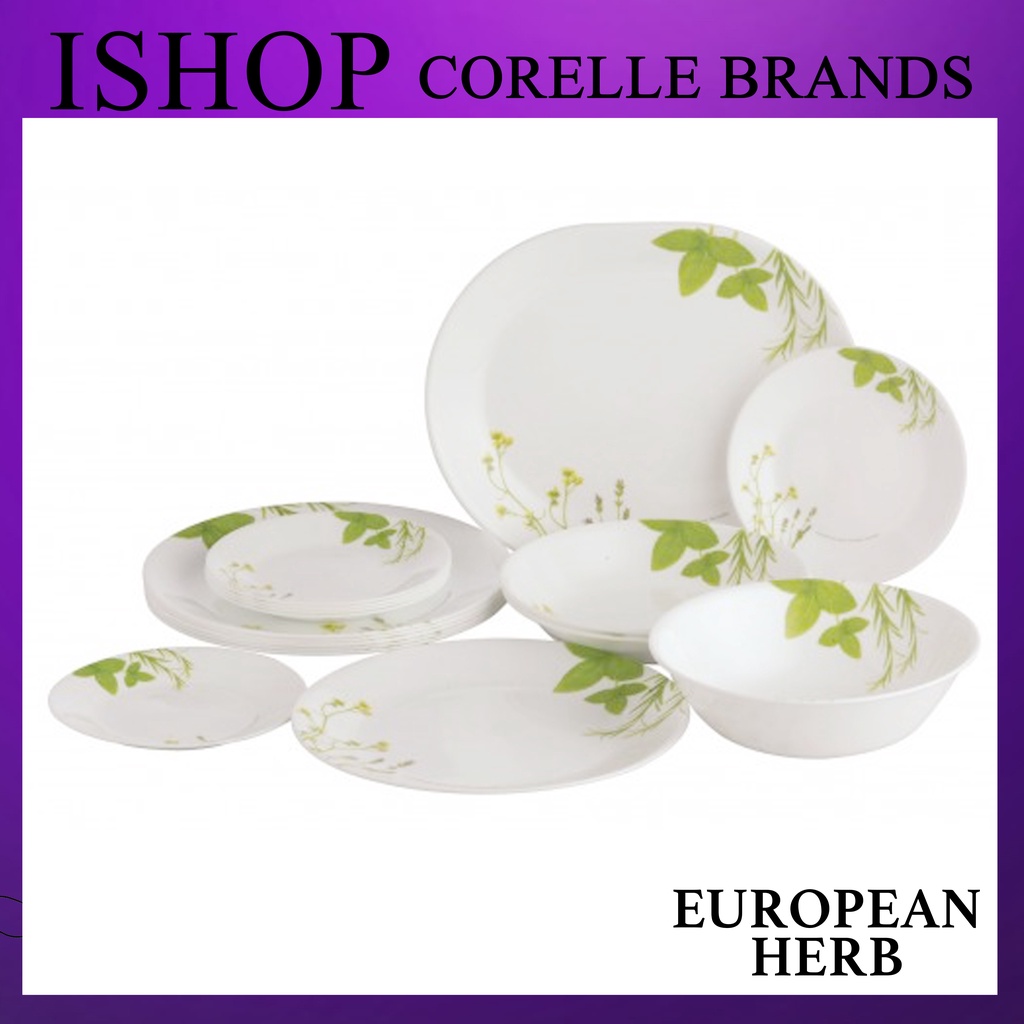 (10+ Design) Corelle Classic 16pcs Dinnerware Set Livingware Tableware ...