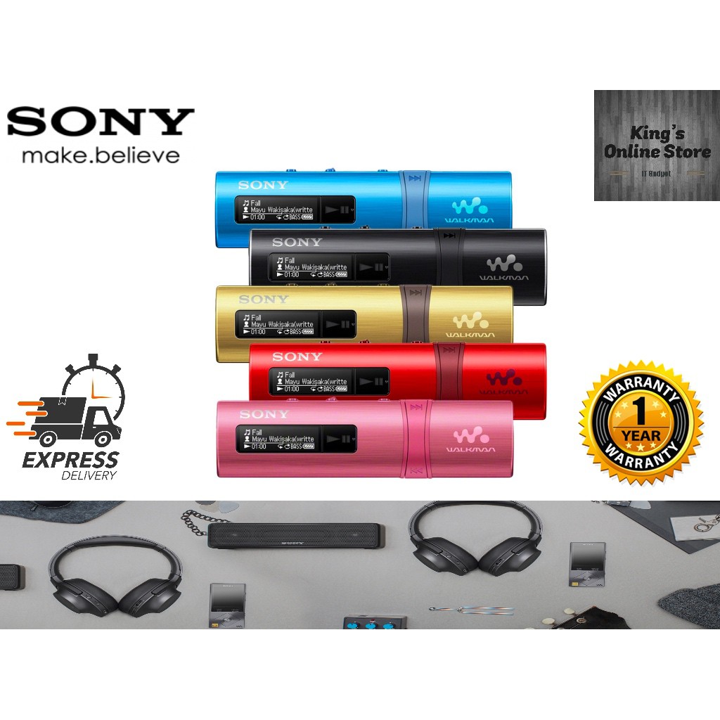 Sony Walkman with Built-in USB NWZ-B183F | Shopee Malaysia