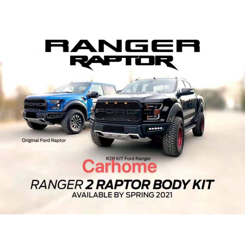 Ford ranger convert Raptor F150 full set *READY STOCK* PP Material ...