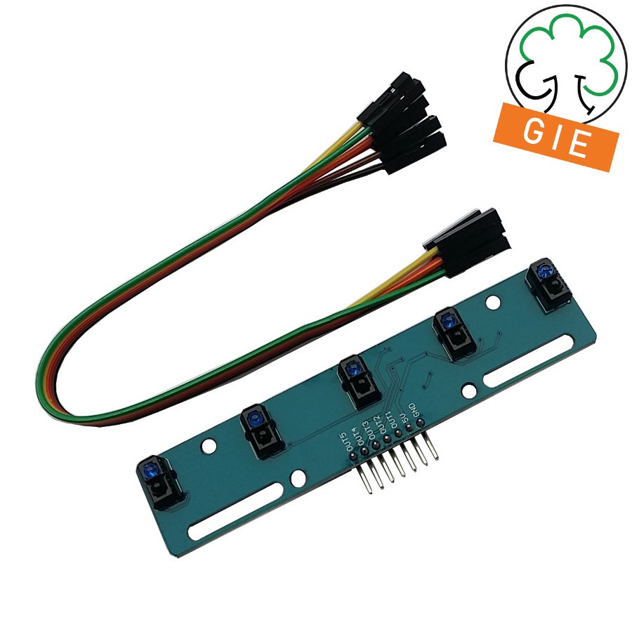 5 Way IR Line Tracking TCRT5000 | Shopee Malaysia