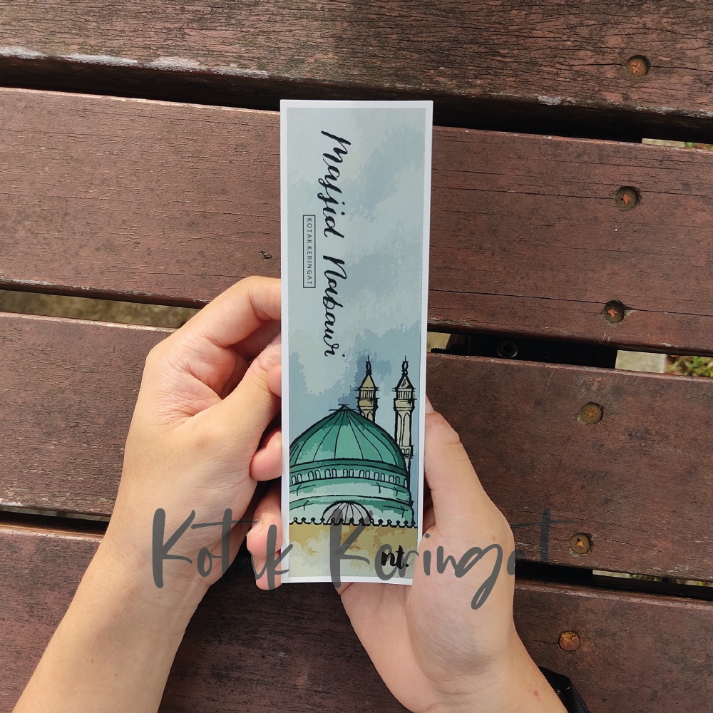 [READY STOCK] PRINTED BOOKMARK (MOSQUE SERIES) / PENANDA BUKU (SIRI ...