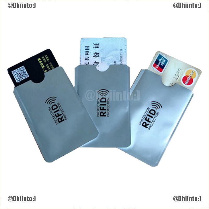 (TDST) Aluminium Anti Rfid Wallet Blocking Reader Lock Bank Card Holder ...
