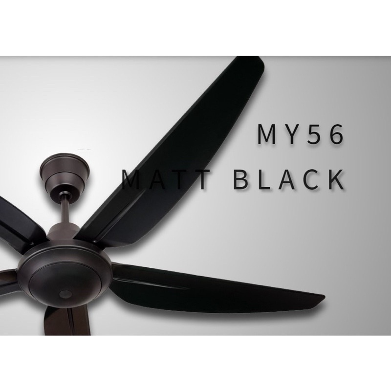 💥New💥 REZO VENTUS MY56 56" 5 Blades AC MOTOR CEILING FAN With 5 Speed ...