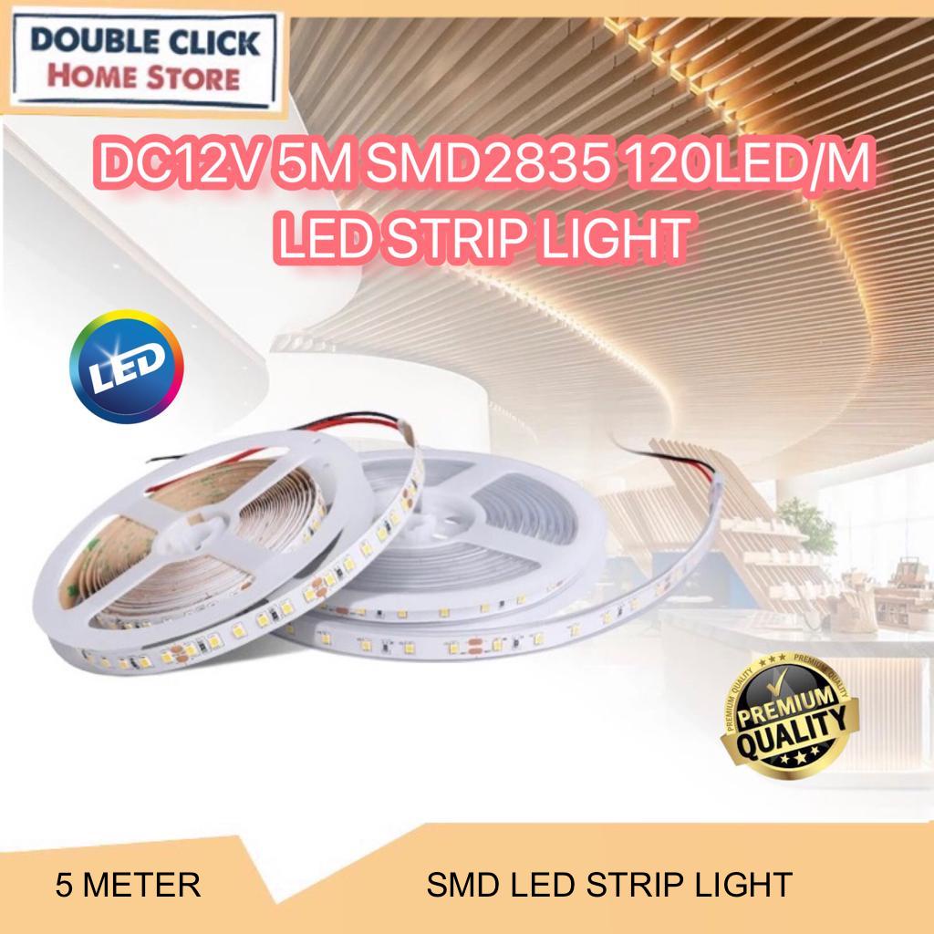 5 Meter DC 12V SMD 2835 LED Strip Light 120Led Flexible LED Light Strip ...