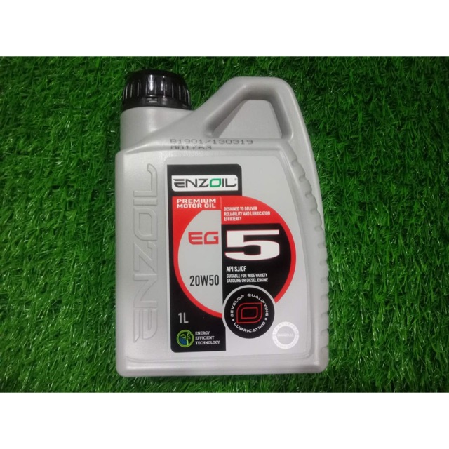 ENZOIL LUBRICANTS 20W50 MOTOR OIL MINYAK HITAM CASTROL SHELL MOTUL ...