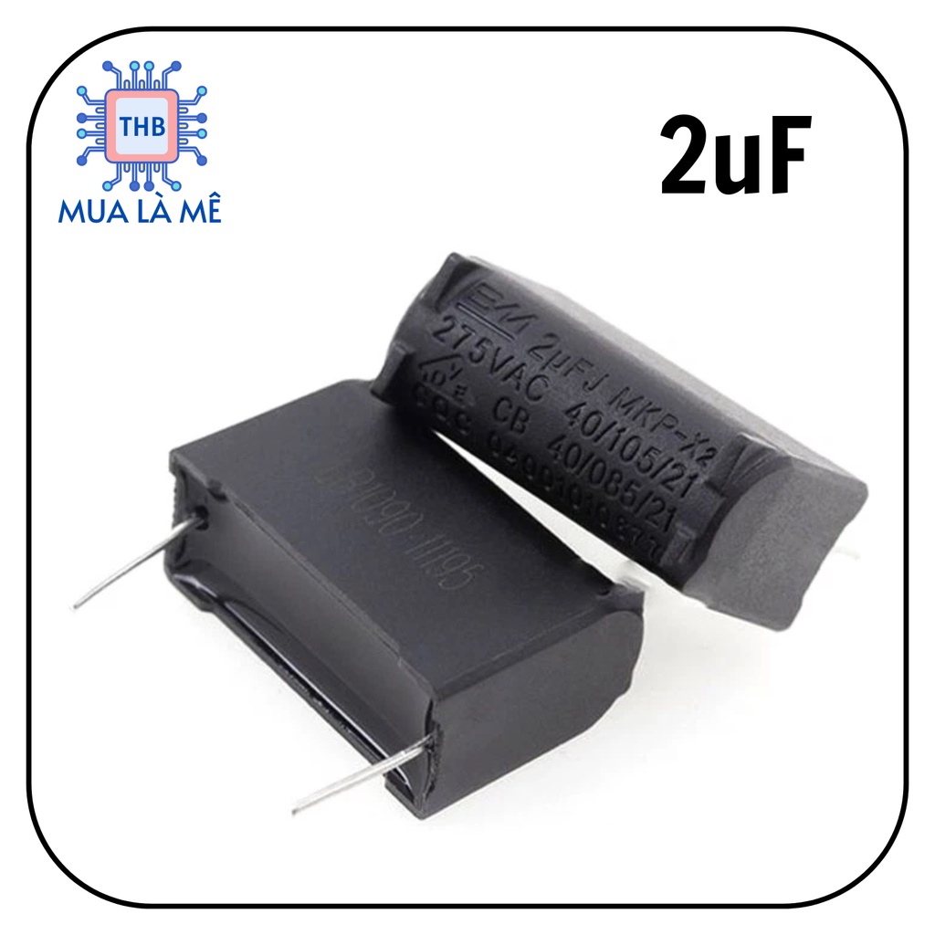 High quality 2uF 275VAC 400VDC induction cooker capacitor. | Shopee ...