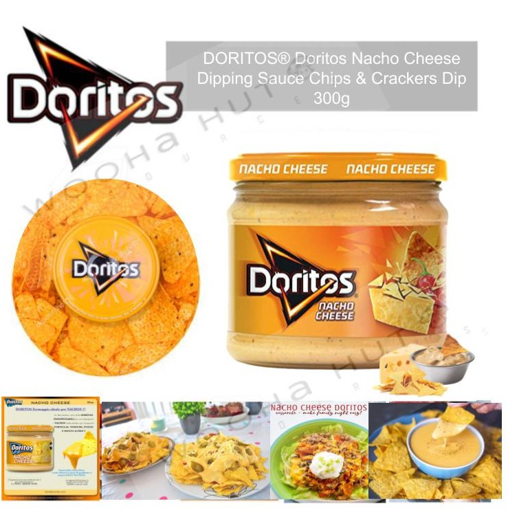 DORITOS® Doritos Nacho Cheese Dipping Sauce Chips & Crackers Dip 300g | Shopee Malaysia