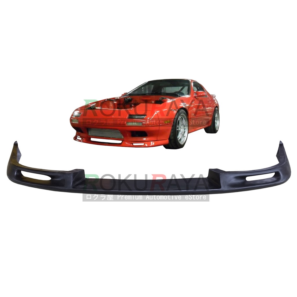 Mazda RX-7 RX7 FC3S Fiberglass Lower Lip Front Skirt Spoiler FEED ...