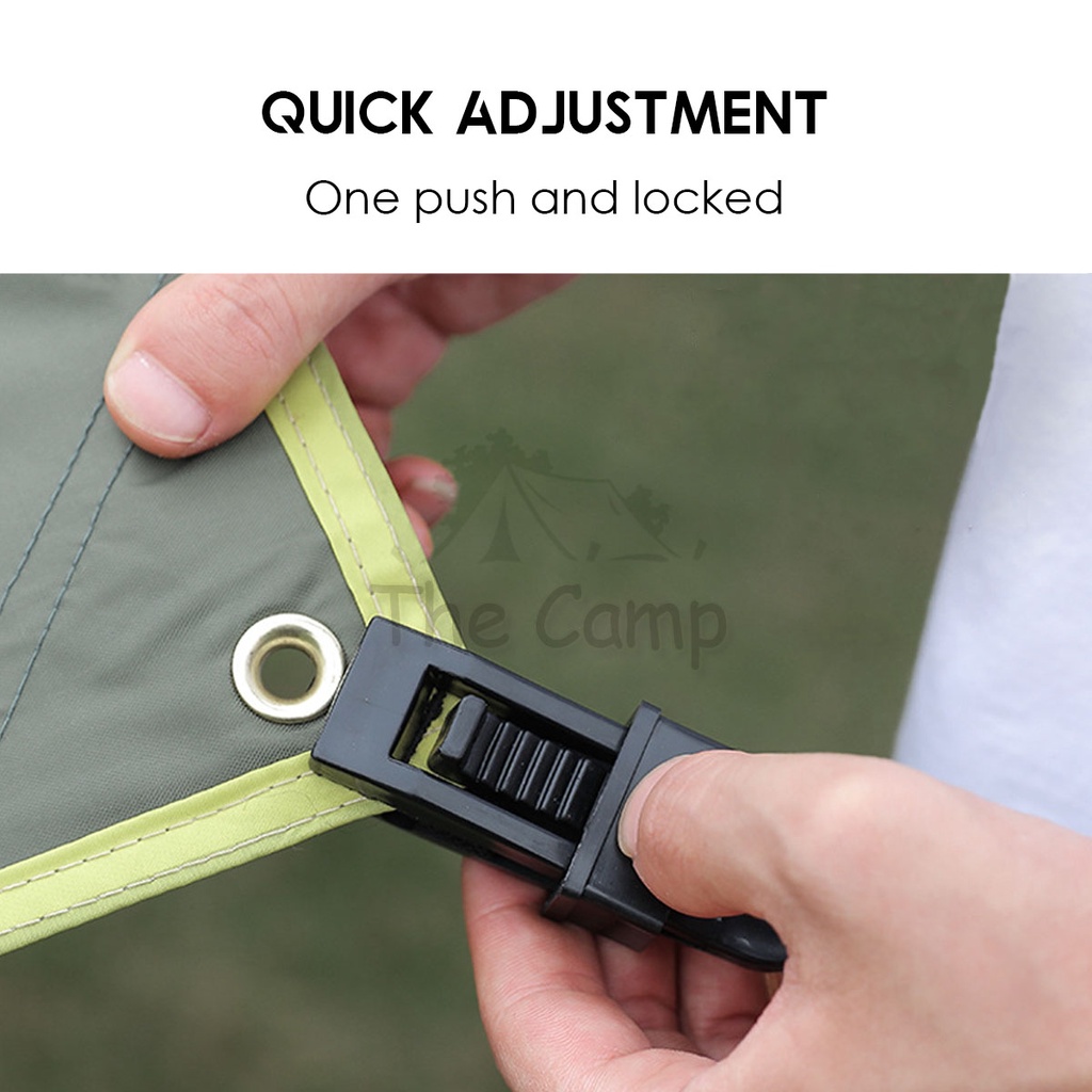 Heavy Duty Flysheet Clip Tarp Clip Tent Crocodile Clip Shark Clamp ...