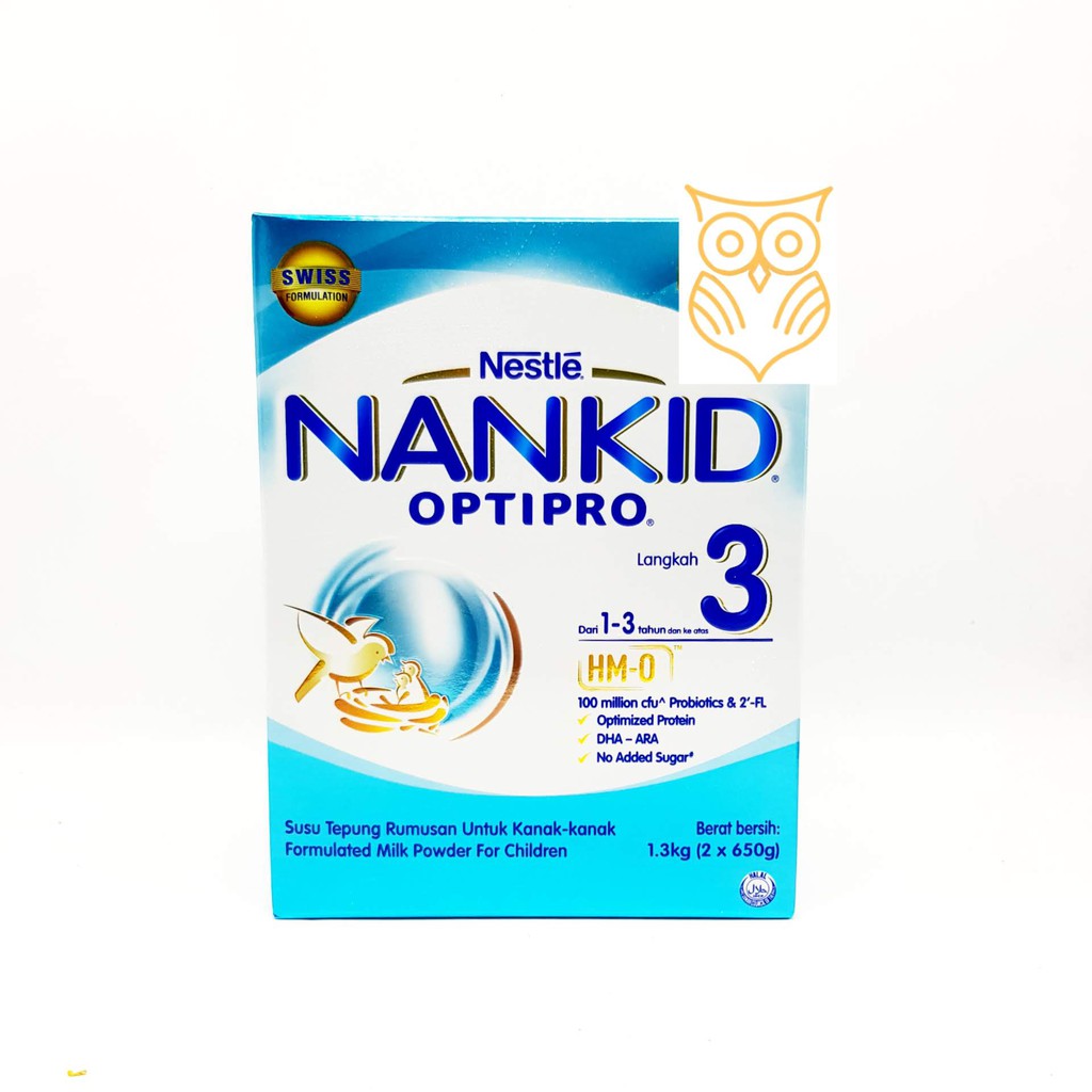 Nestle NanKid Optipro Step 3 (1-3 years) 1.2kg | Shopee Malaysia