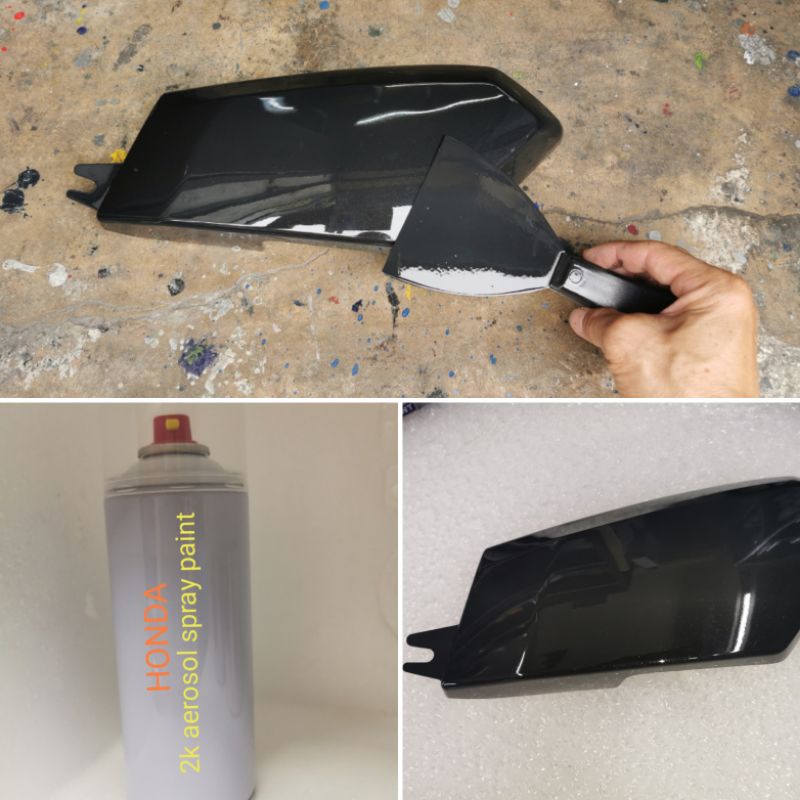 HONDA EX5 DREAM NEW GREY **2K AEROSOL PAINT COLOR/. EX5 ORI COLOR ...
