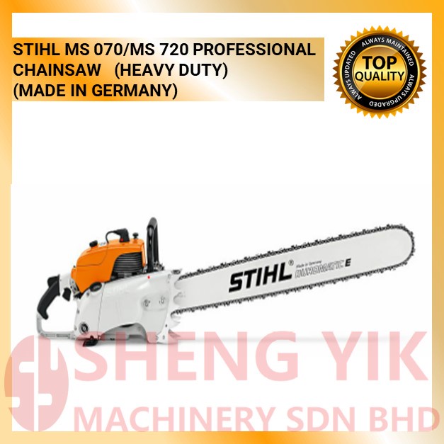 Shengyik STIHL MS070 / MS720 PROFESSIONAL CHAINSAW (HEAVY DUTY) (MADE IN GERMANY) | Shopee Malaysia