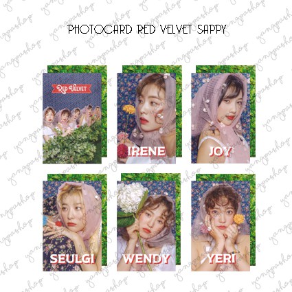 [READY/SET] Rv SAPPY JAPAN ALBUM REVE PHOTOCARD FAN MADE UNOFFICIAL ...