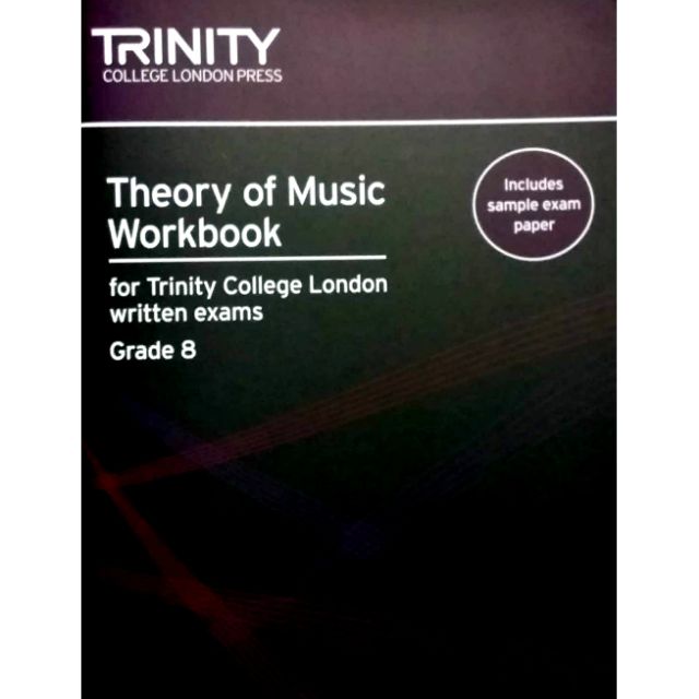 Trinity College Theory Of Music Workbook Grade 8 Free Shipping