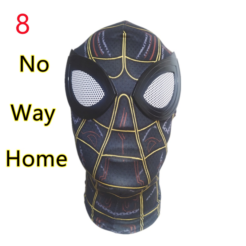 SpiderMan Mask Peter Parker Balaclava Venom Full Head Hood Superhero ...