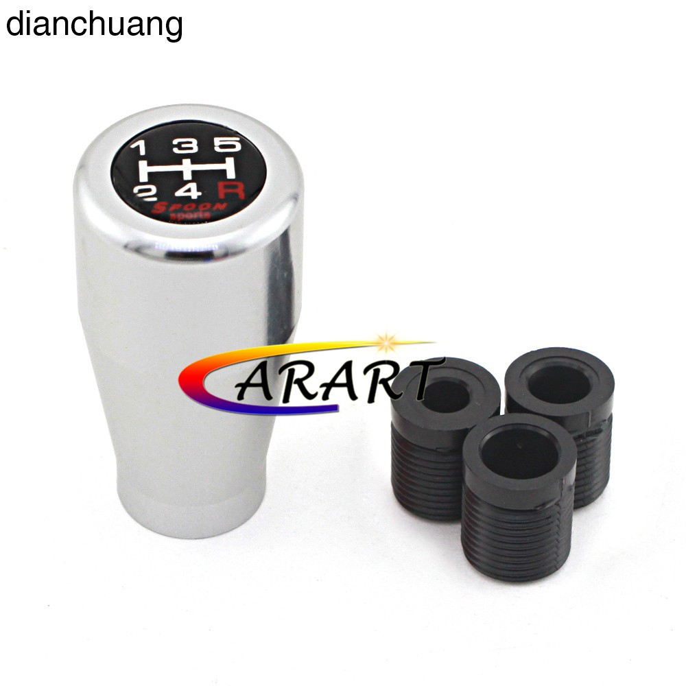 Spoon Sport Universal Manual 5 Speed Aluminum Shift Knob Shifter Gear ...