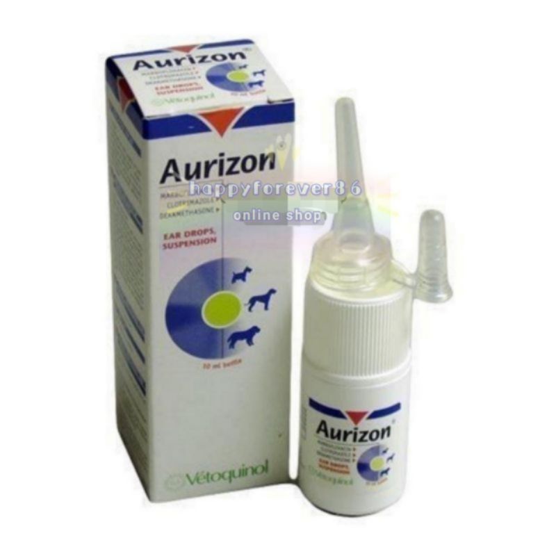 AURIZON Ear Drops Treatment in Dogs 10 ml | Shopee Malaysia
