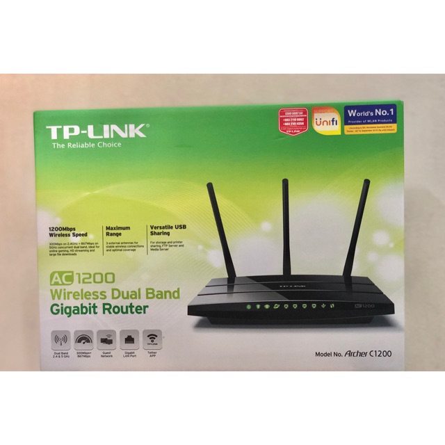 TP-Link Archer AC1200 Wireless Dual Band Gigabit Router (TM Unifi ...