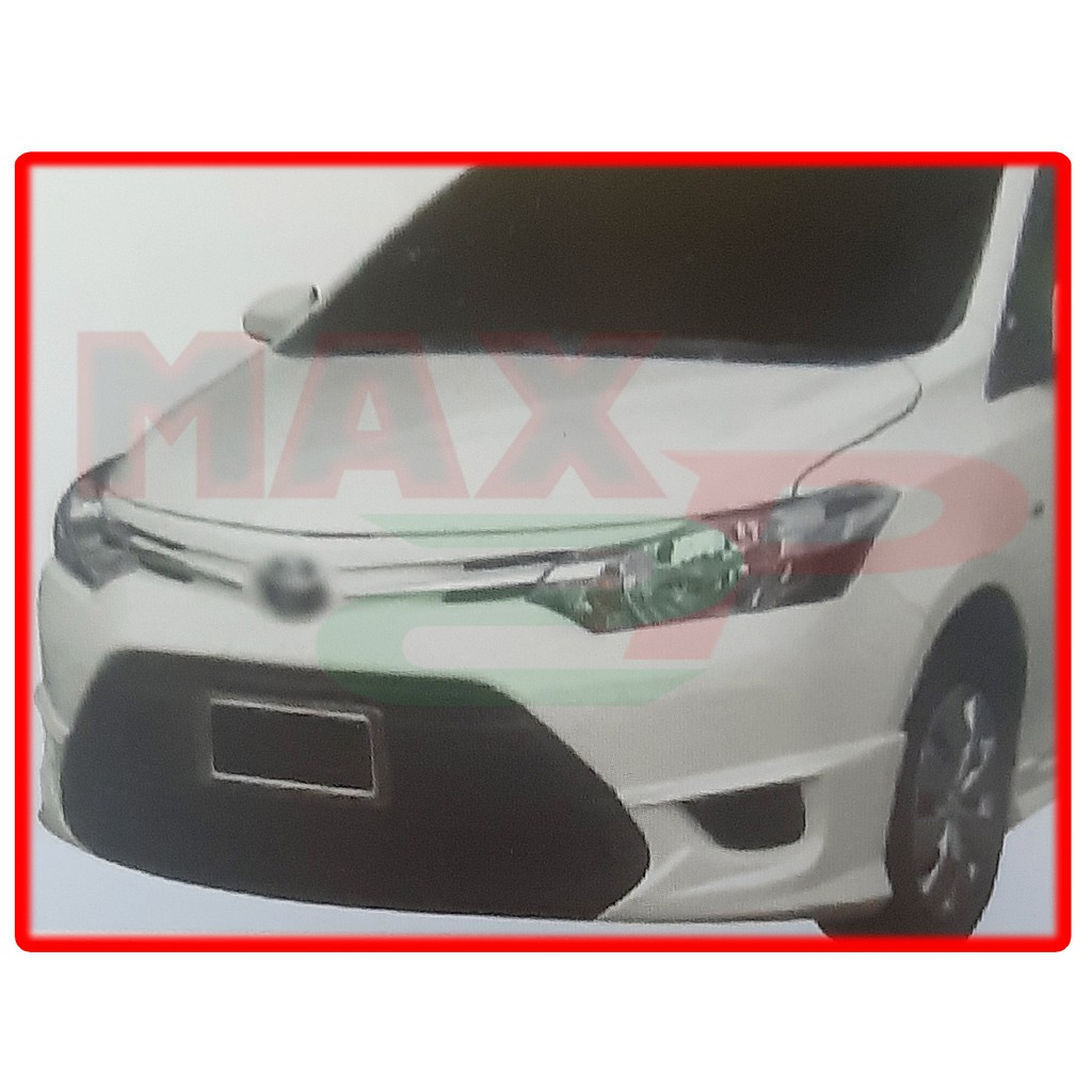 Toyota Vios (2013) TOMS Style Front Skirt Skirting Bumper Lower Lip ...