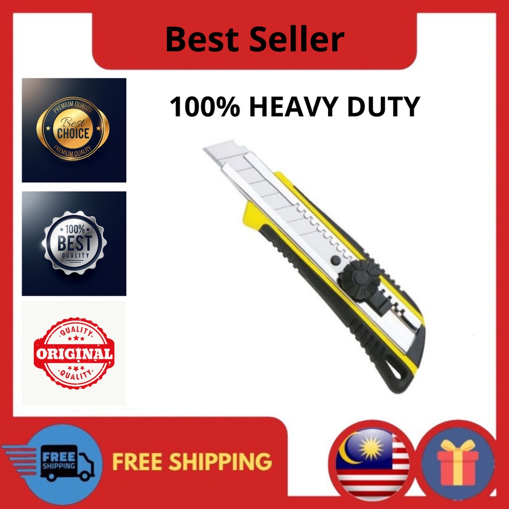 18mm Heavy Duty Office Home School Hand Craft DIY Blade Cutter/ Cutter ...