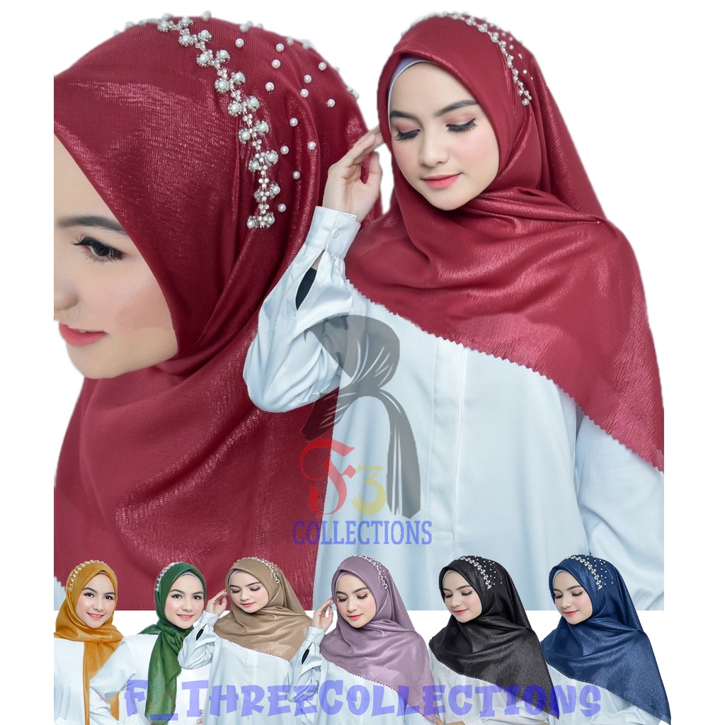 Hijab Square mutiara/hijab laser/hijab muslim/hijab/hijab/hijab Quadrangle | Shopee Malaysia