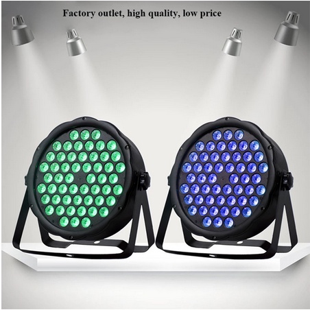 [54 Par Light Professional Disco Light DMX512 RGB LED KtV Bar Party DJ ...