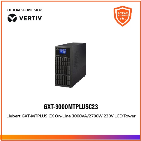 Vertiv™ Liebert® GXT MTPLUS CX3000VA/2700W, 240V Mini-tower UPS | Shopee Malaysia