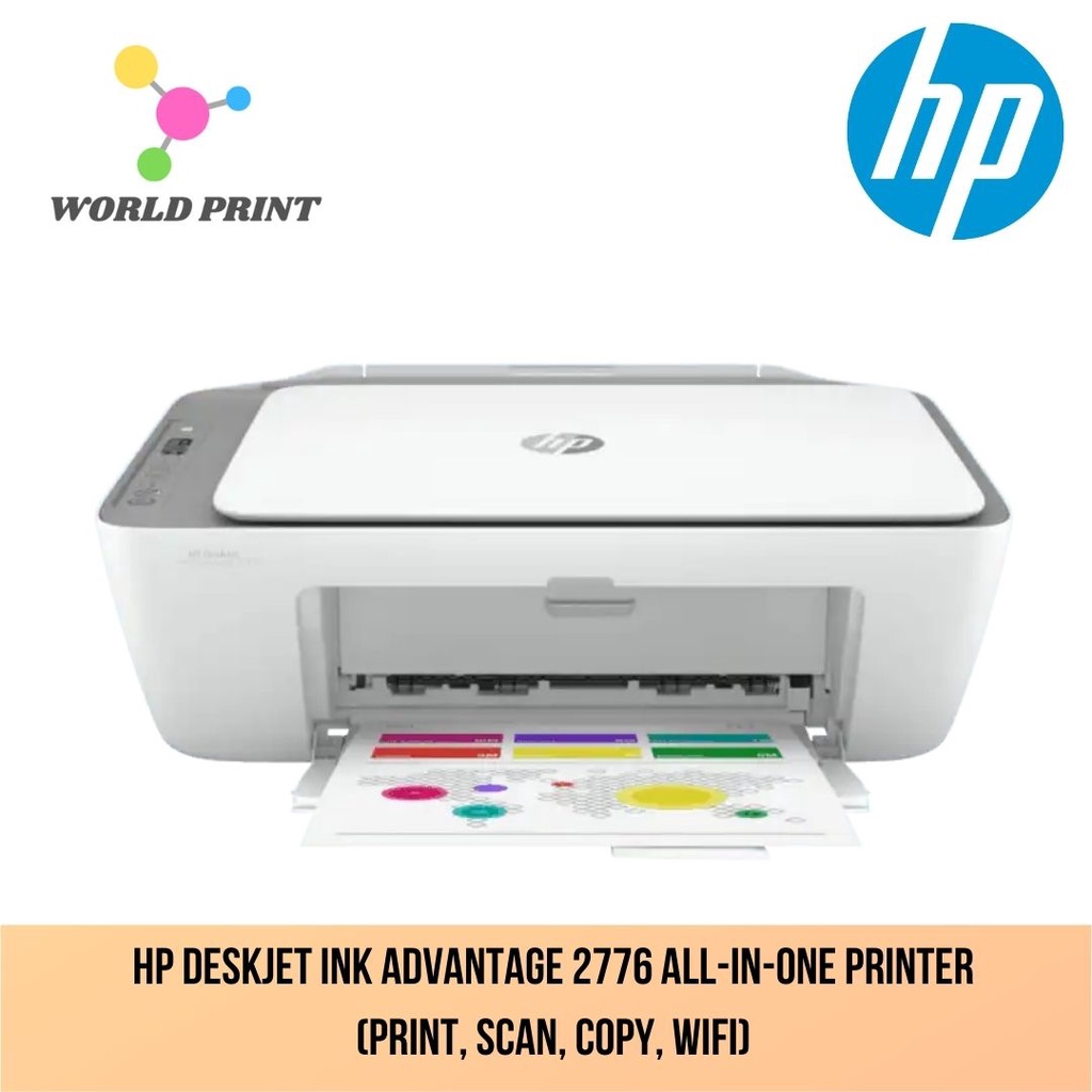 HP DeskJet Ink Advantage 2776 All-in-One Printer - (Print, Scan, Copy ...