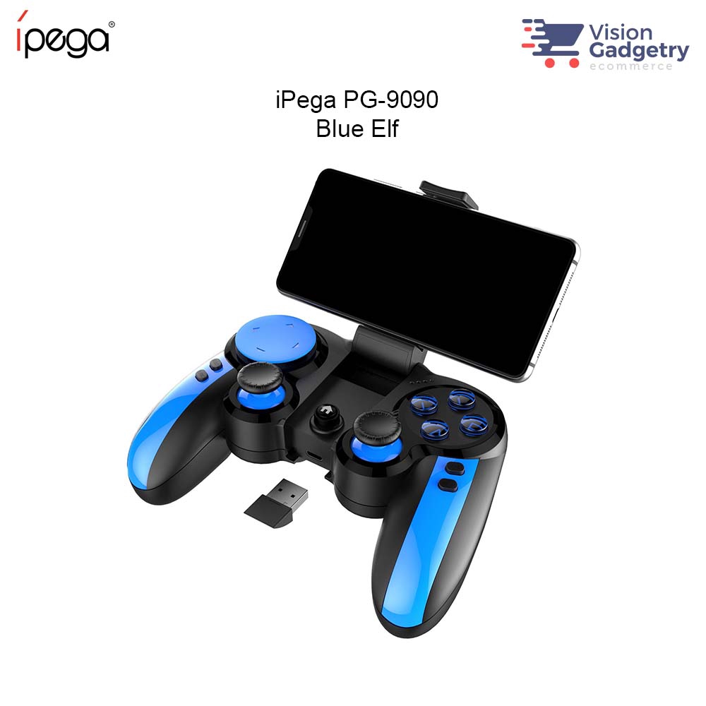 iPega Elf USB Dongle Wireless Bluetooth Gamepad Controller - Blue PG ...