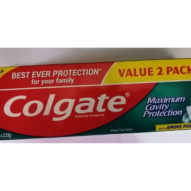 colgate fresh cool mint 225Gm*2pcs | Shopee Malaysia