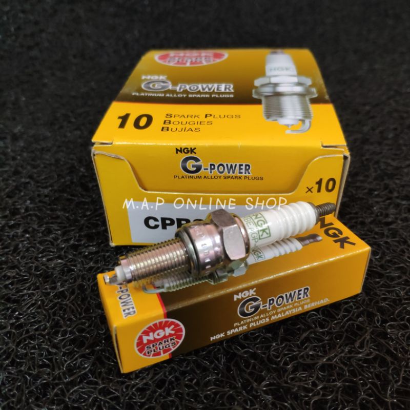 Spark Plug NGK G-POWER 100% Original NGK Lc135 Fz150 Y15zr Rs150 ...