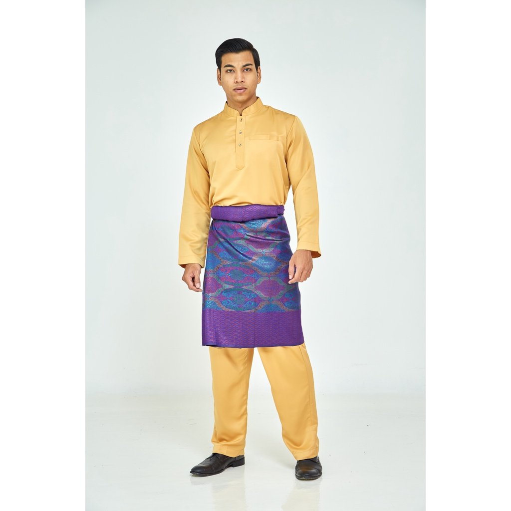Sopan Warisan CLEARANCE Baju Melayu Cekak Musang Dewasa Jebat (dengan ...